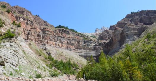 Gola del Bletterbach - GEOPARC nelle Dolomiti sul Rio delle Foglie